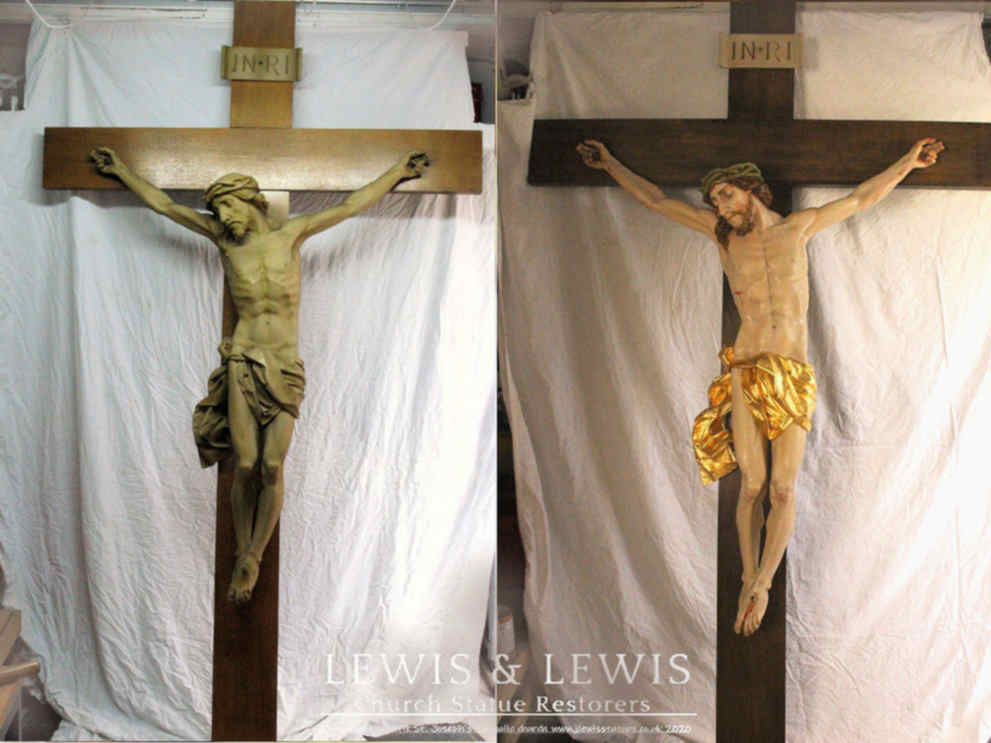 Crucifix Restoration – St Joseph RC Parish Reddish